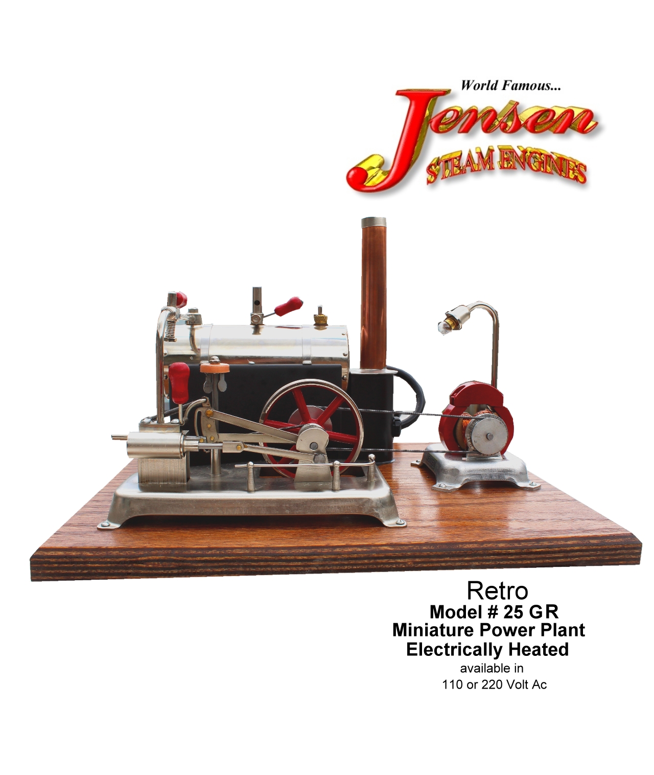 Jensen Model # 25gr Steam Engines